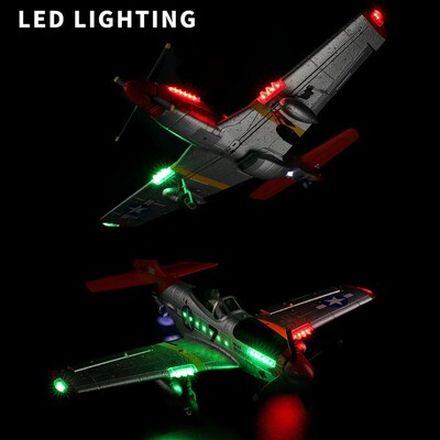 WLtoys XK A280 RC plane,P51 Mustang 4-CH RC Airplane with Li
