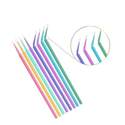 100pcs Micro make up brushes Eyelash Extension EyeLash Glue