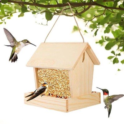 Sturdy Twine Bird Feeder Outdoor Hanging Bird Feeder House