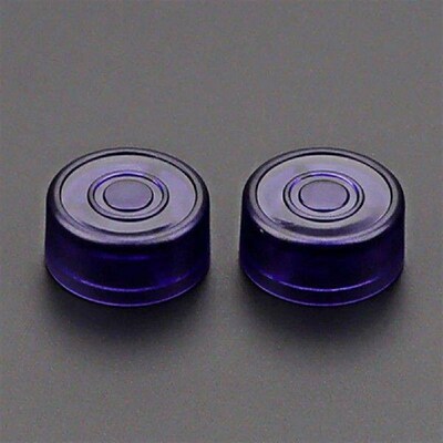 2 Pcs Effect Button Guitar Pedal Banana Plug Wires Toppers