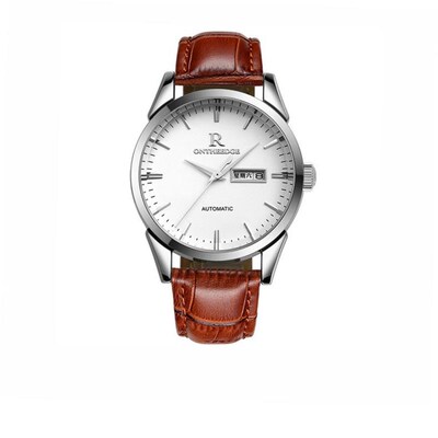 Watches Men Leather Date Quartz Wrist Watch Male Female