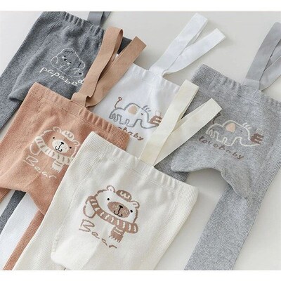 Infant Kids Suspender Pantyhose Winter Autumn Tights for Boy