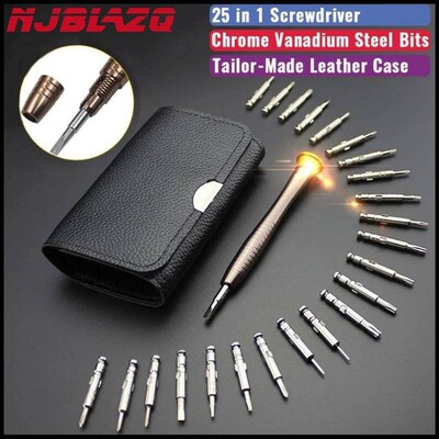 NJBLZQ Mini Precision Screwdriver Set 25 in 1 Electronic Tor