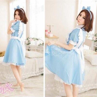 New Alice In Wonderland Party Cosplay Costume Anime Sissy Ma