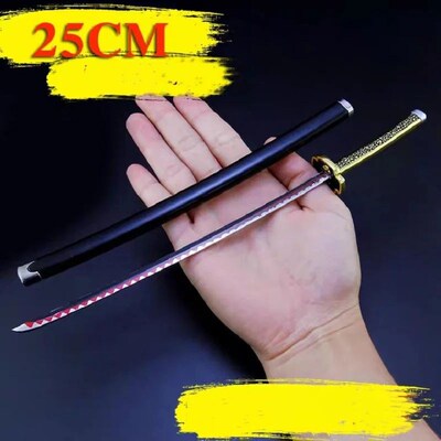 25CM Demon Slayer Anime Ghost Killer Katana Swords Cosplay M