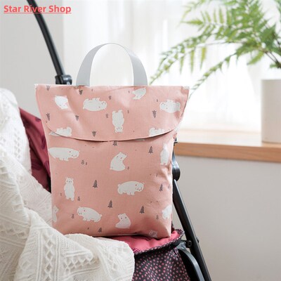 Baby Diaper Bags Maternity Bag Waterproof Wet Cloth Diaper B