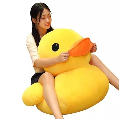 Big Yellow Duck Mini Plush Dolls Toy Cute Soft Cartoon Stuff
