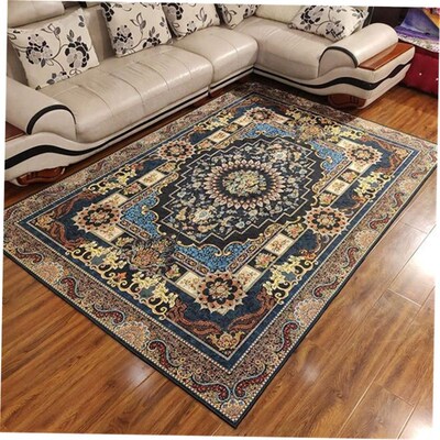 persian turkish larg carpet living room coffee table blanket