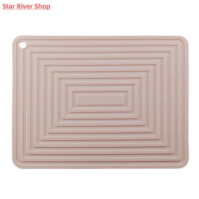 Silicone Pot Mat Square Thickened Heat Insulating Mat Non-sl