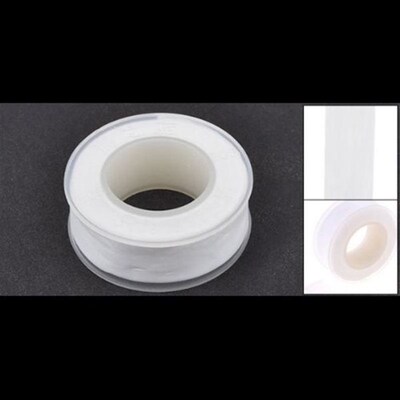plumbers 1.8cm width water pipe ptfe thread seal tape white