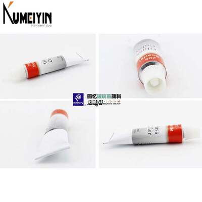 New 12 Colors Professional Glass Acrylic Paints color Hand