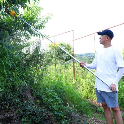 Detachable Farm Garden Tools Fruit Picker Head Carbon Steel