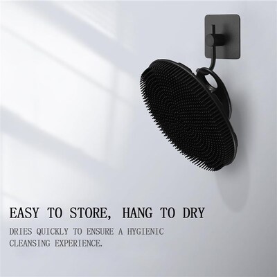Silicone Body Scrubber Shower Brush Handheld Cleansing Skin