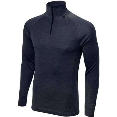 Mens Merino Wool Base Layer Top 1/4 Zip Merino Wool Thermal