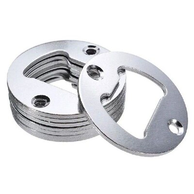 15pcs Round Bottle Opener Insert DIY Beer Bottle Opener