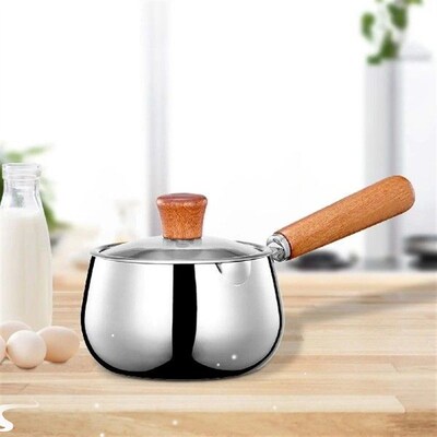 Nonstick Pot with Inner Wall Scales Soup Pot for Restaurant