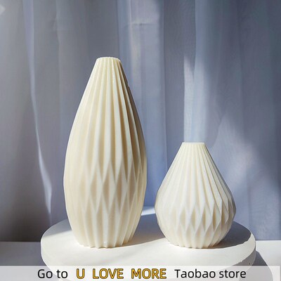DIY Candle Silicone mold Making Mold Geometric mould 3D Shap