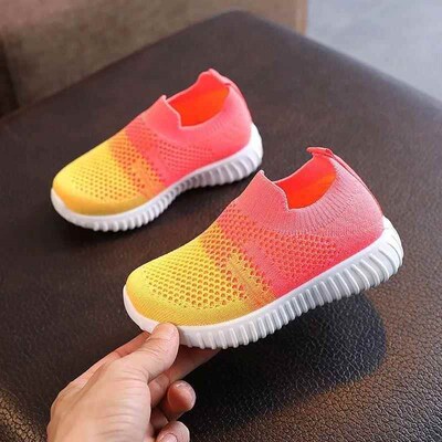 Children Running Sneakers Boys Kids Shoes Mesh Breathable An