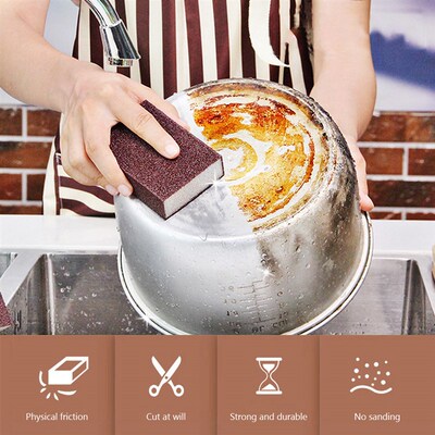 1/2/4/5/6/8Pcs Magic Sponge Eraser Carborundum Removing