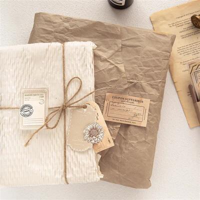 Yoofun 30pcs/box Vintage Label Stickers Retro Diary Scrapboo