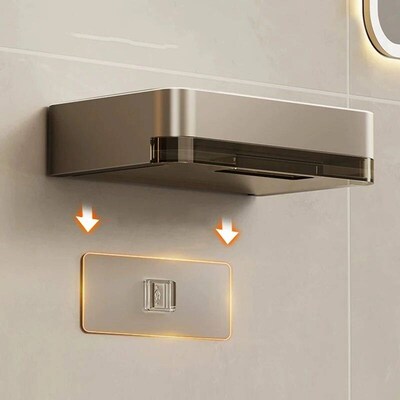 Metal Iron Soap Holder Without Drilling Bathroom Soap Dish W