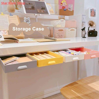 Plic Drawer Hidden Storage Box Organizer Under-desk Drawe