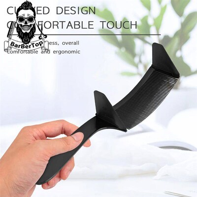 Arced Comb Set Adjustable Hair Cutting Comb Mens Hair Styli