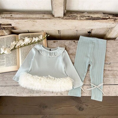 4427 Buy 2pcs Wholesale Baby Clothing Set Autumn 2024 New Co