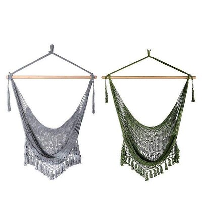 Hammock Chair Super Large Hanging Chair Soft-Spun Cotton