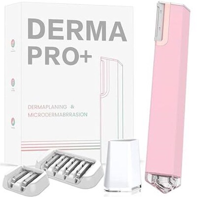 Blienao Electric Dermaplaning Tool Kit, with 6 Replaceabl