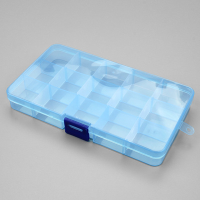 1pcs Plastic 6/815 Storage boxes Slots Adjustable packaging