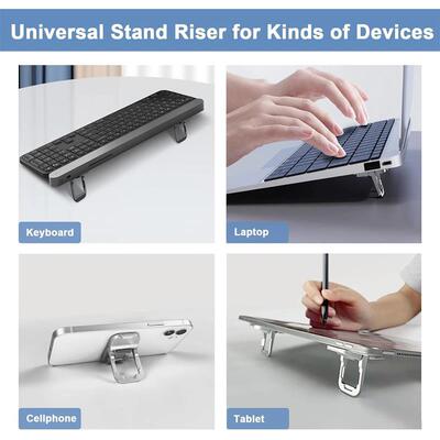 2pcs/Set Foldable Laptop Stand Portable Notebook Support Hol