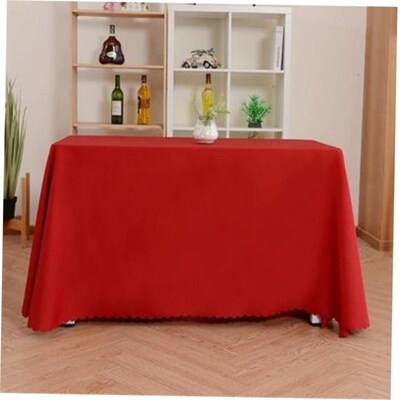 Hot Nappe table cloth White & Black for rectangle Banquet We