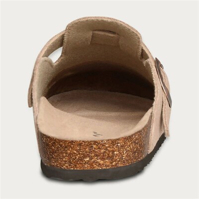 Crestar Cork Suede Mules Slippers For Women Fashion Men