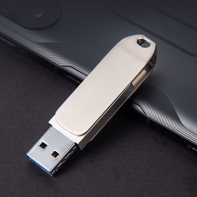 2 in 1 USB Type-C 3.1 U Disk Flash Drive Memory Stick metal