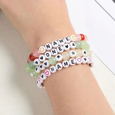 1400PCS Letter Beads 28 Styles Friendship Bracelets Assorted