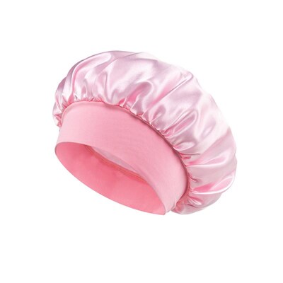 sleep hat Large Satin Bonnet Hair Wrap Silk Cap浴睡帽护发女