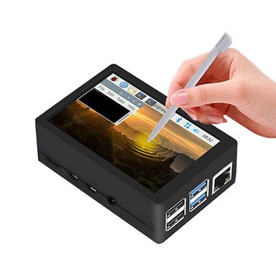 Contact Screen for Raspberry Pi 4B 3B 3B+3.5 Inch LCD Displ