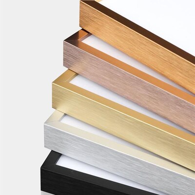 Aluminum alloy picture frame hanging wall photo frame 定制相