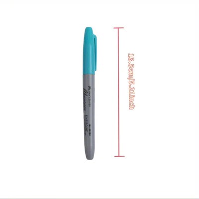12colors Fine Point Permanent Markers, perfect for Classroom