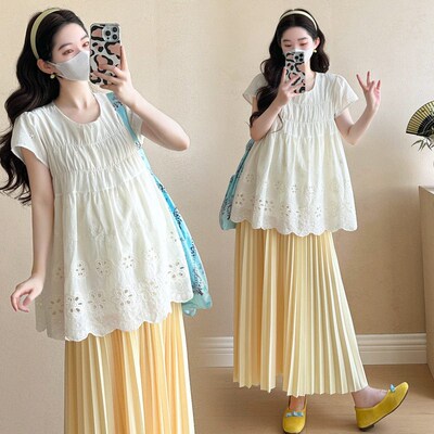 2025 Korean Version Of Fashion Heavy Industry Embroidered op