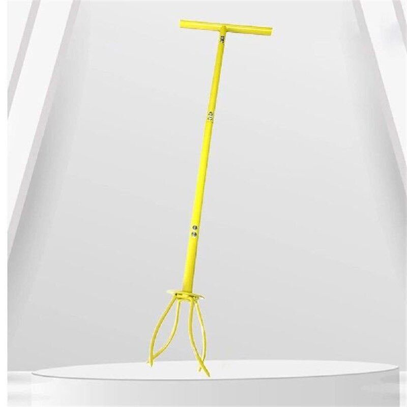 Cultivator Tiller Garden Soil Grabber Height Adjustable