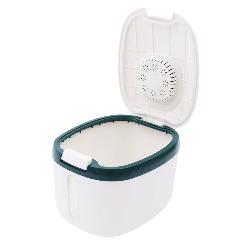 Bymaocar 5kg Kitchen Dry Food Storage Container Rice Wheats