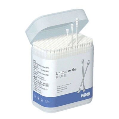 Bubble Cleanser Cotton Swab Baby Ear Cleaning Disposable St