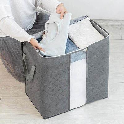 Home Storage Foldable Bag Waterproof Oxford Fabric Bedding
