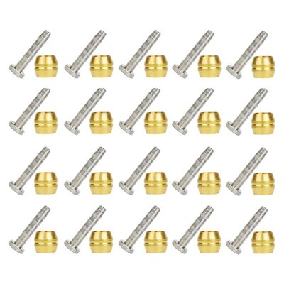 20Pcs Bicycle Brake Olive Brass Connecting Insert Kit for Sh