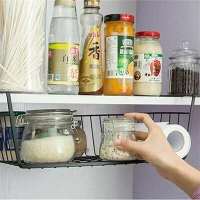 Kitchen Rack Table Cabinet Storage Shelf Holders Wardrobe
