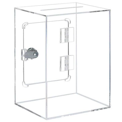 Transparent Piggy Bank Counting Kids Toys Girls Tip Jars Mon