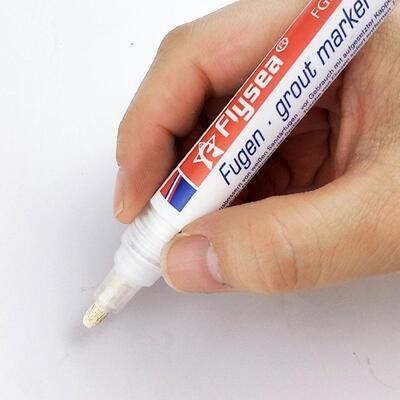 Color Pen White Tile Refill Grout Pen Tile  Repair Bathroom