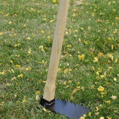 C63B Low Carbon Steel + Wood Mini Hand Tools Sturdy Hoe